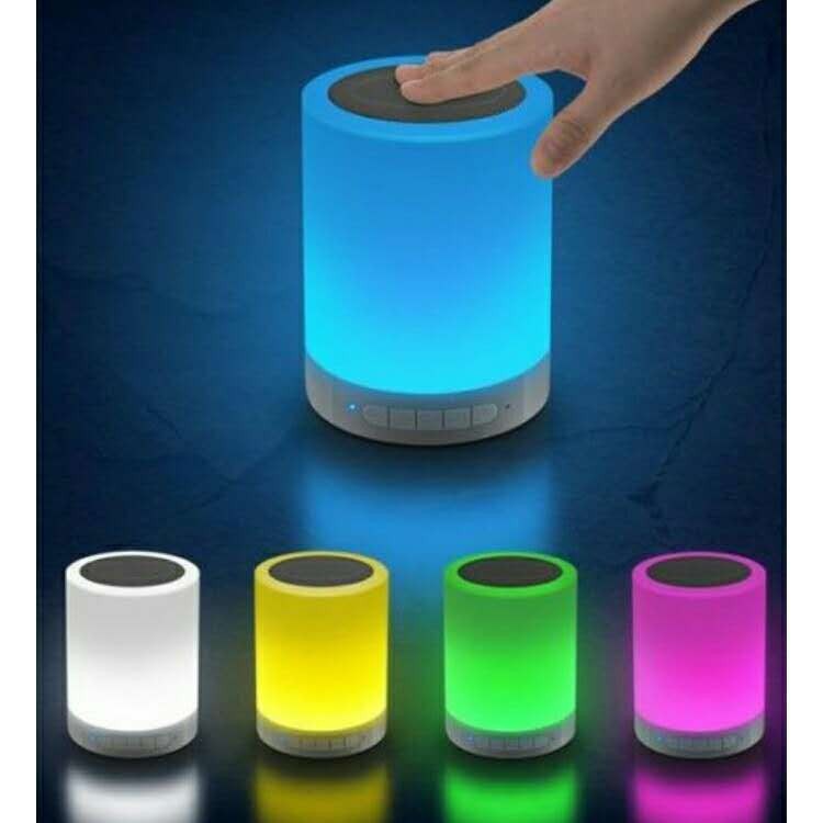 Touch Lamp Bluetooth Speaker w/ Smart Mood Lamp (RGB) | Shopee Philippines