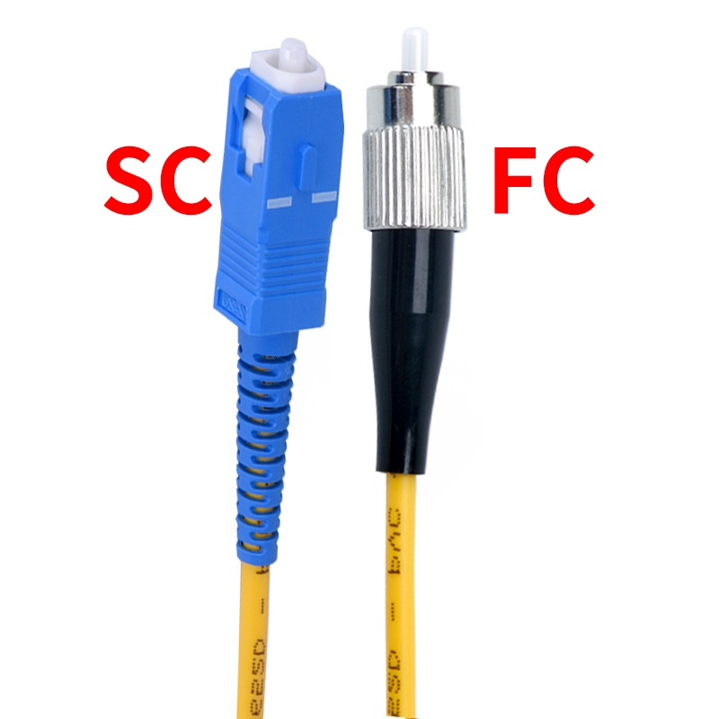 Single-mode fiber patch cord SC-SC to LC-FC-ST pigtail carrier grade ...