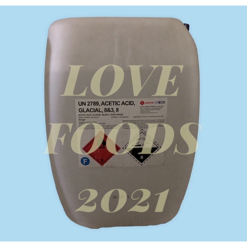 ACETIC ACID GLACIAL (VINEGAR/SUKA) 30kgs/cby (PURE) | Shopee Philippines