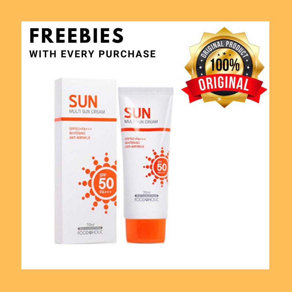 Foodaholic Multi Sun Cream 70Ml | Shopee Philippines