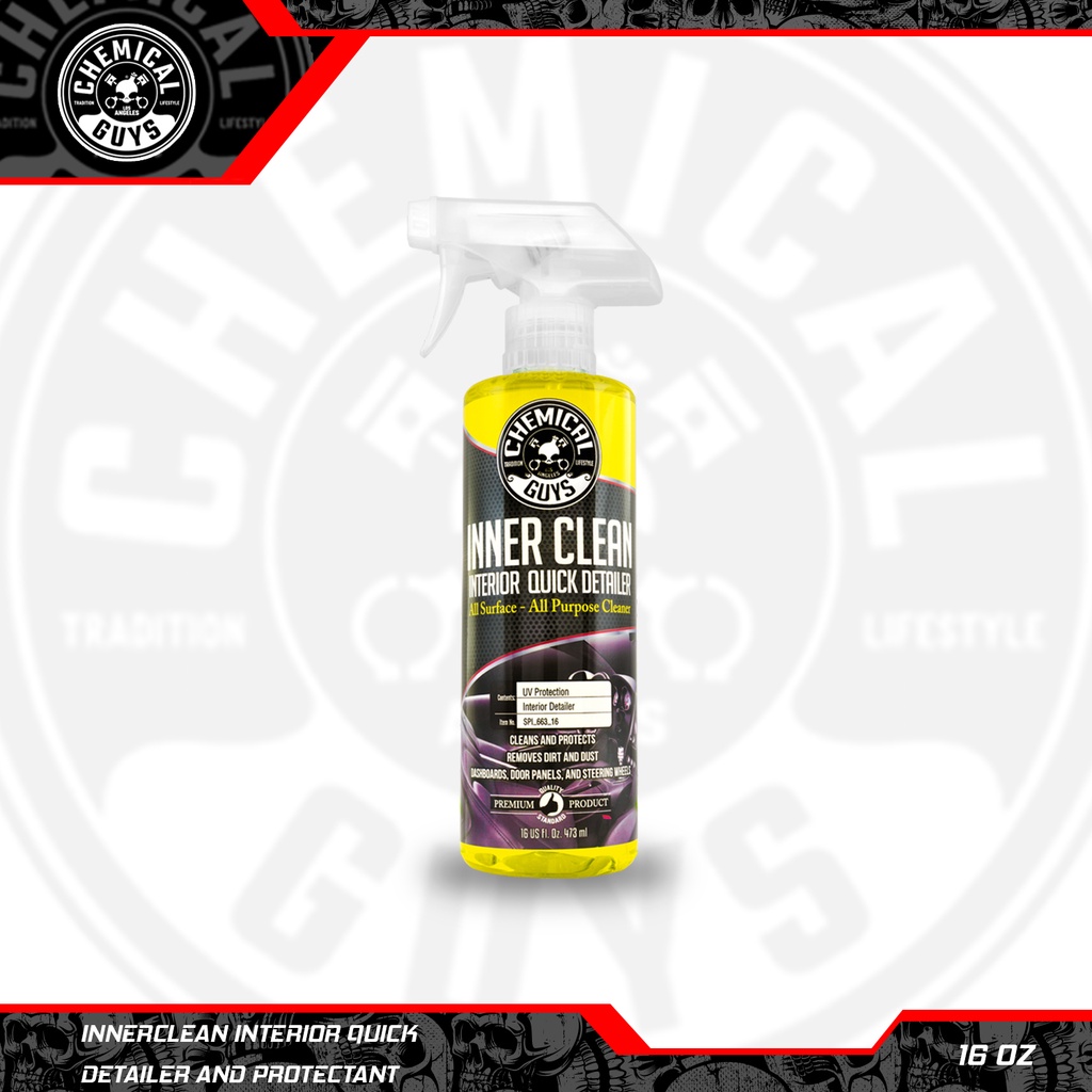 Chemical Guys InnerClean Interior Quick Detailer and Protectant (16 Fl ...