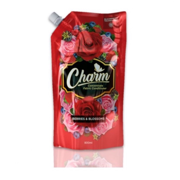 Charm Fabric Conditioner Red Berries & Blossoms 800 Ml | Shopee Philippines