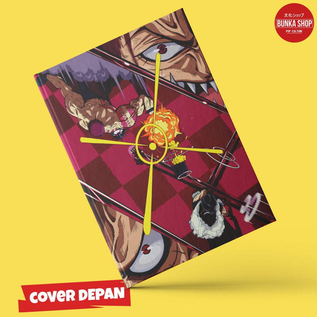 Anime One Piece Luffy VS Katakuri Hardcover Note Book A5 Size Journal ...