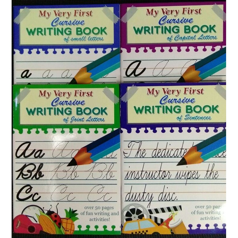 My Very First Cursive Writing Book 56pp | Shopee Philippines