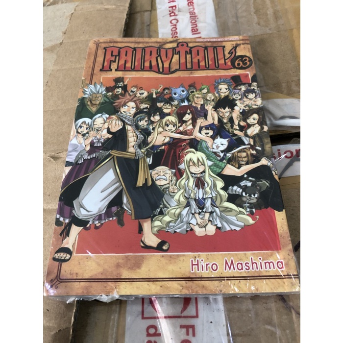 Fairy tail comic book 63 (end) | Shopee Philippines