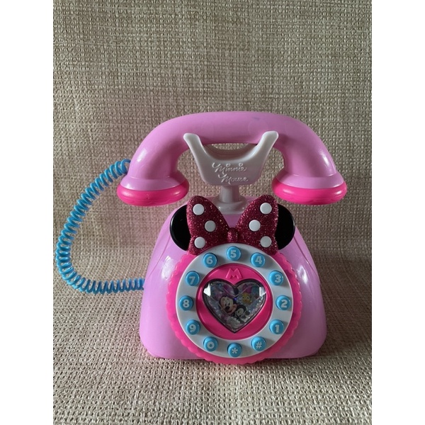 Disney Minnie Mouse Happy Helper Telephone Musical | Shopee Philippines