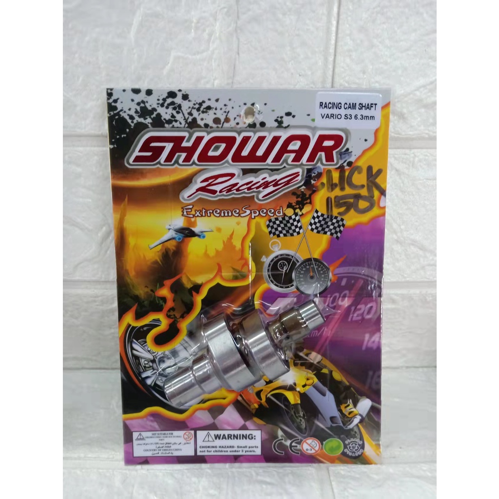 Showar Racing Camshaft CLICK 150(vario)S3 6.3mm | Shopee Philippines