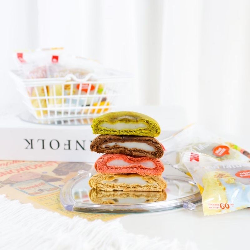 Japanese Mochi Cookies Rinrin 4 Flavours Original Pure Butter Chocolate ...