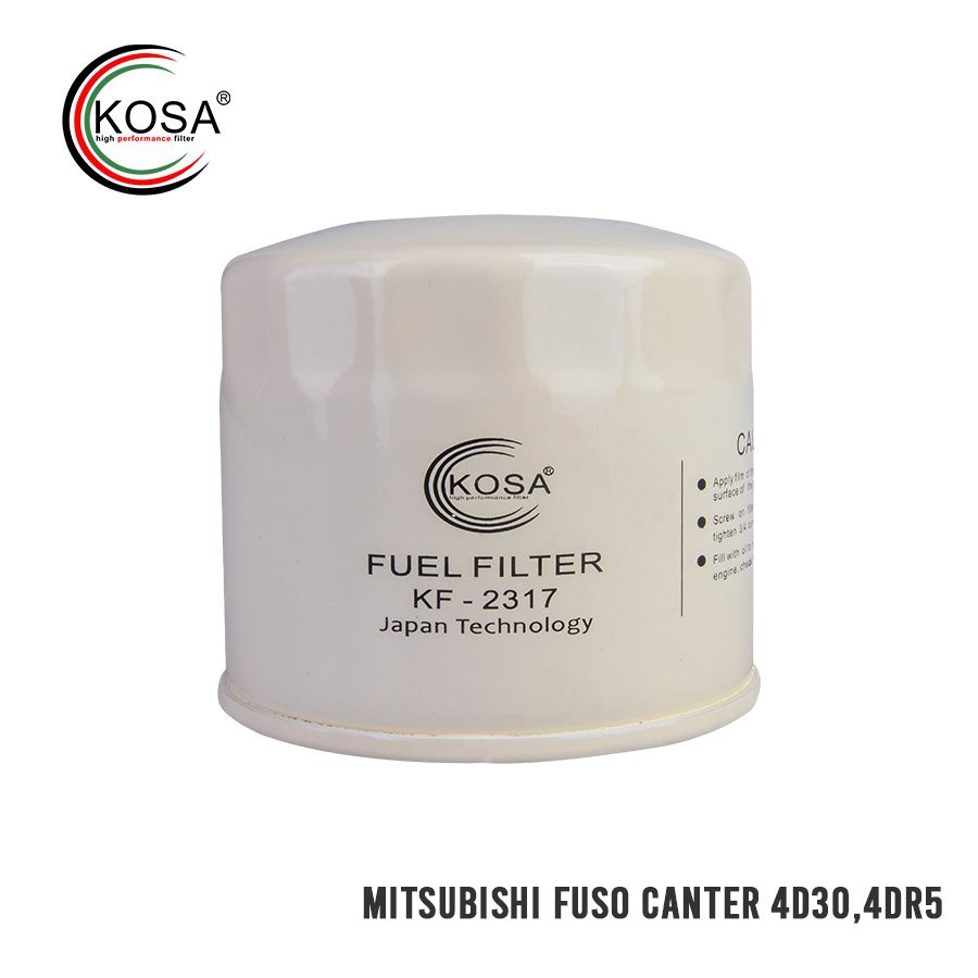 FC-317 KOSA FUEL FILTER MITSUBISHI FUSO CANTER 4DR5 4DR7 4D30 4D31 4D32 ...