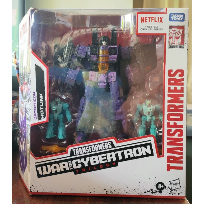 Transformers Netflix War for Cybertron Trilogy Voyager Class Hotlink 3 ...