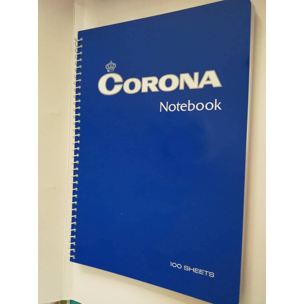[FPS FAIRPRICESUPPLIES] CORONA SPIRAL NOTEBOOK | Shopee Philippines