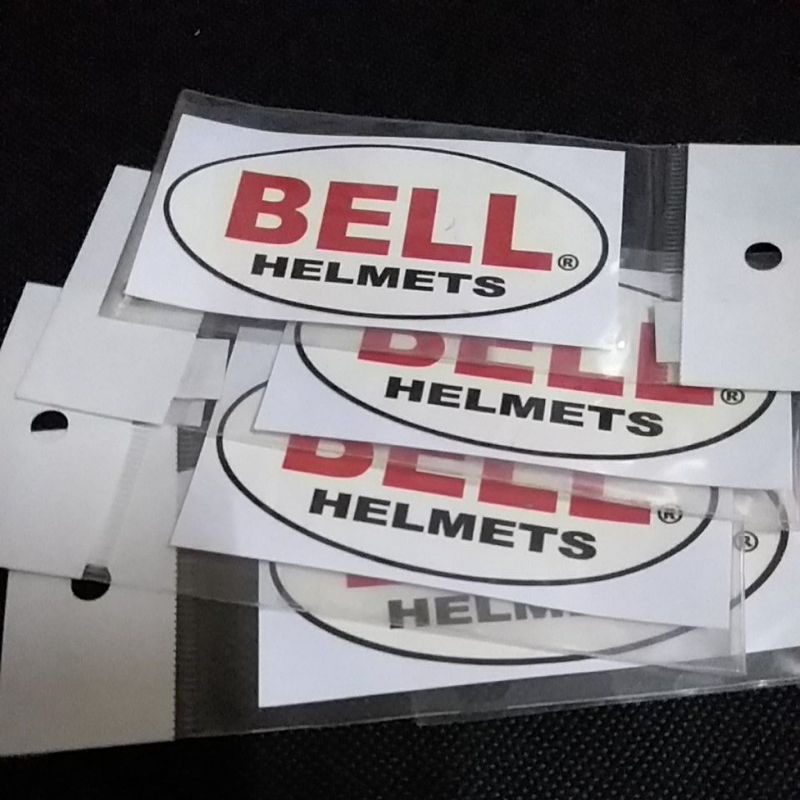 1 PIECE HIGH QUALITY PRINT AND CUT BELL HELMETS STICKERS DECALS ...