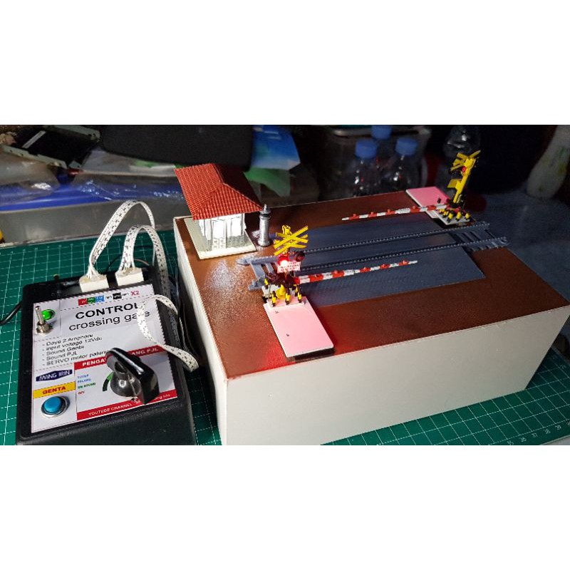 Pjl miniature servo train track with sound HO 1/87 scale | Shopee ...