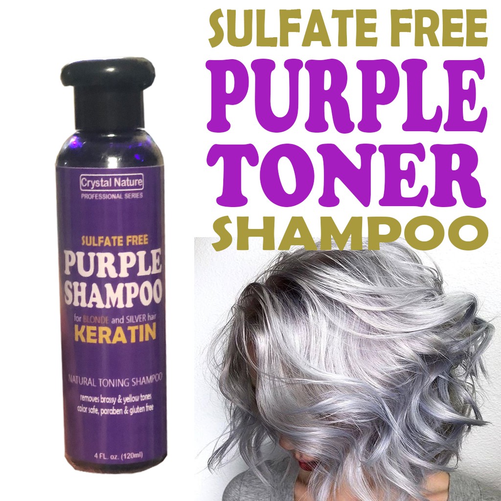 Crystal Purple Toner Shampoo 500ML, 250ML & 120ML | Shopee Philippines