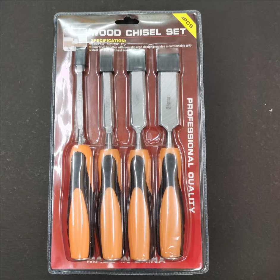 4pcs wood chisel set (6, 12, 18, 24mm ) | Shopee Philippines