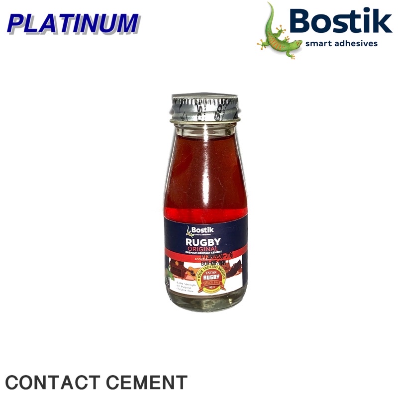 BOSTIK Contact Cement Adhesive Waterproof | Rugby | Small Bottle ...