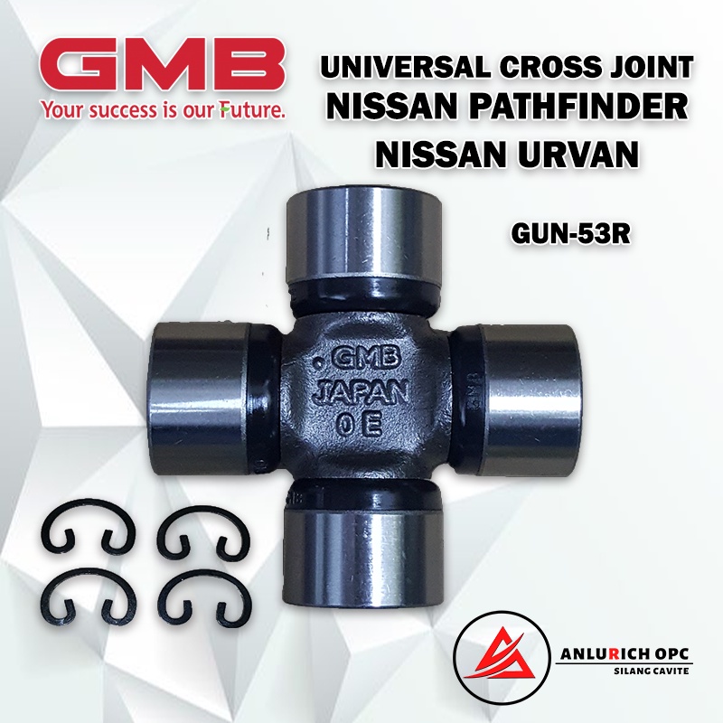 Universal Cross Joint for Nissan Pathfinder / Nissan Urvan GMB GUN-53R ...