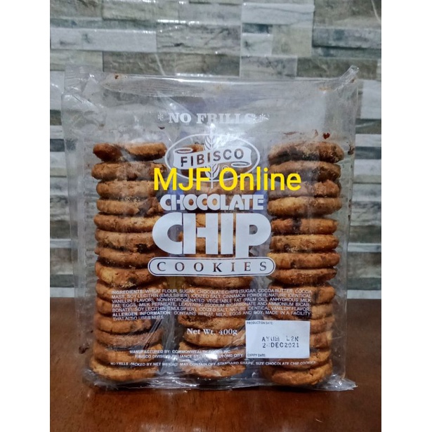 Fibisco Chocolate Chip Cookies 400g. | Shopee Philippines