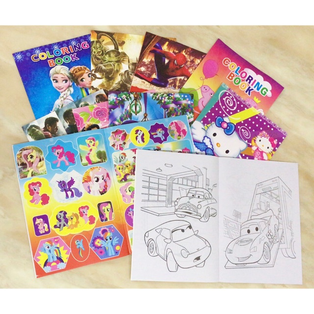 Coloring book (big size) | Shopee Philippines