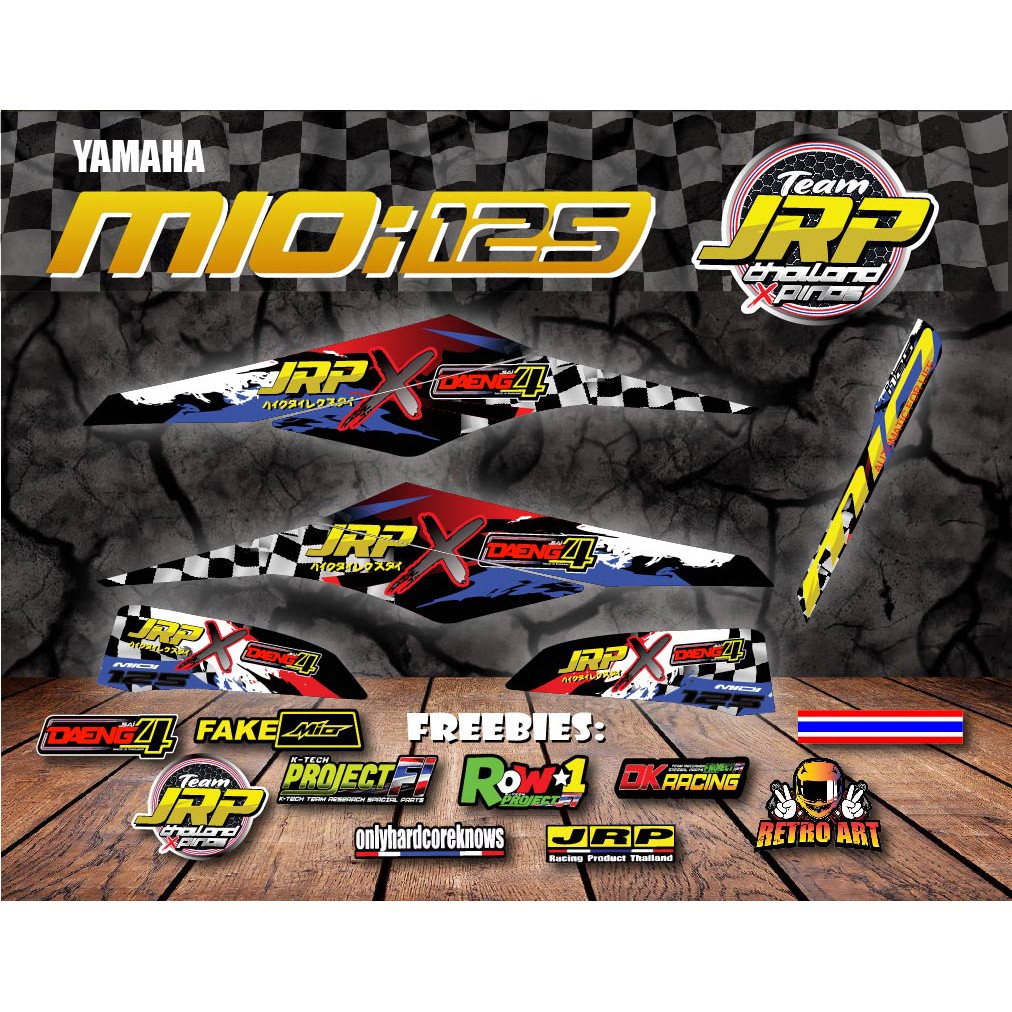 MIO i 125 JRP decals | Shopee Philippines