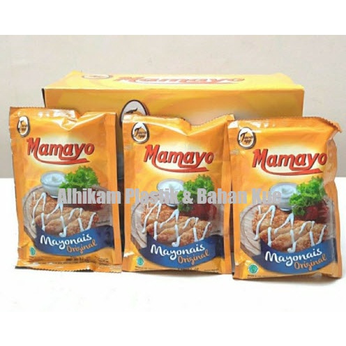 Mamayo Mayonnaise Original 100gr - Mayo Mamayo Sachet 100gr | Shopee ...