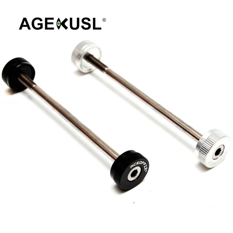 ACEOFFIX Titanium Ti Bike Hub Axle For Brompton Dahon Folding Qr Quick ...
