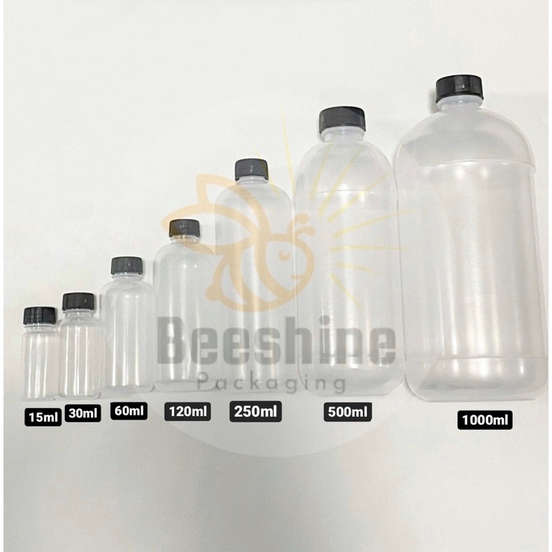 PP acetone bottle with black cap (tingi/ per piece) | Shopee Philippines