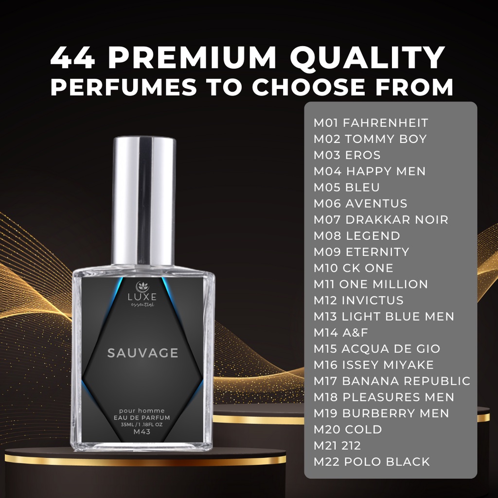 Luxury Perfume for Men Collection Top Seller by Luxe Essential Oil ...
