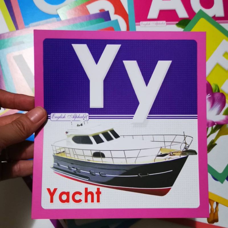 FUNandSMART Jumbo Alphabet Flashcards | Shopee Philippines