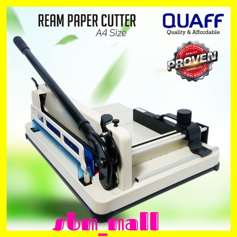 QUAFF REAM CUTTER A4 SIZE HEAVY DUTY | Shopee Philippines
