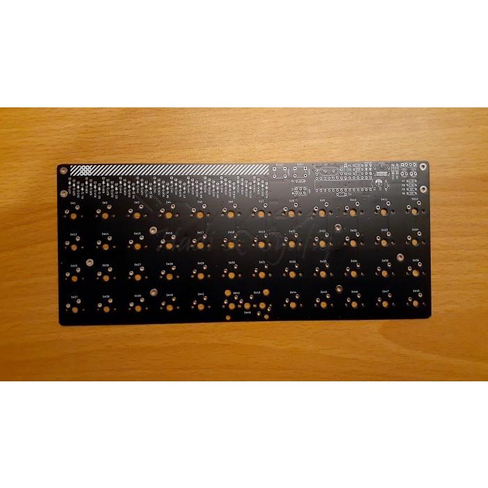 Plaid pcb ortholinear through hole mechanical keyboard usb c | Shopee ...