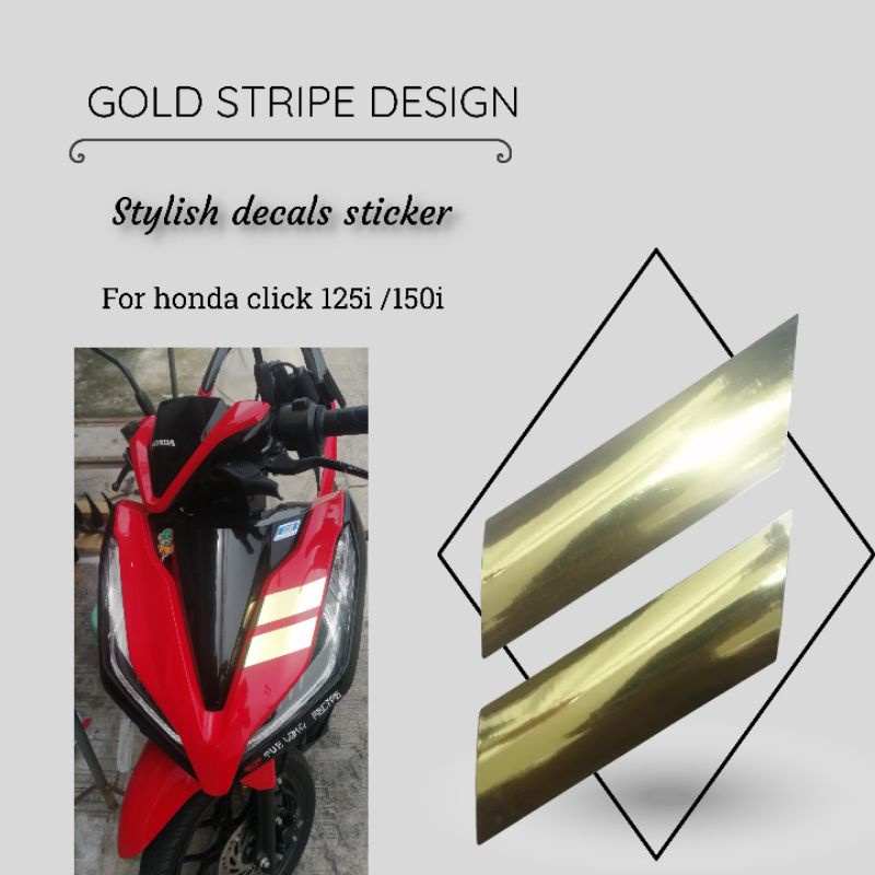 STICKER DESIGN FOR HONDA CLICK | Shopee Philippines