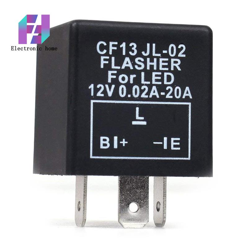 NEW STOCK Car 3-pin Electronic LED 12V Flasher Relay for Turn Signal ...