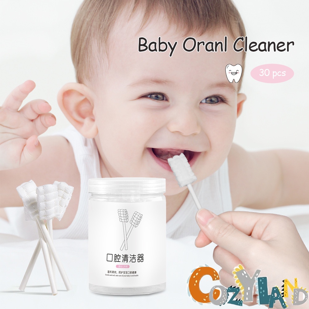 Cozyland Baby oral cleaner Baby Gauze Toothbrush for Newborn tongue ...