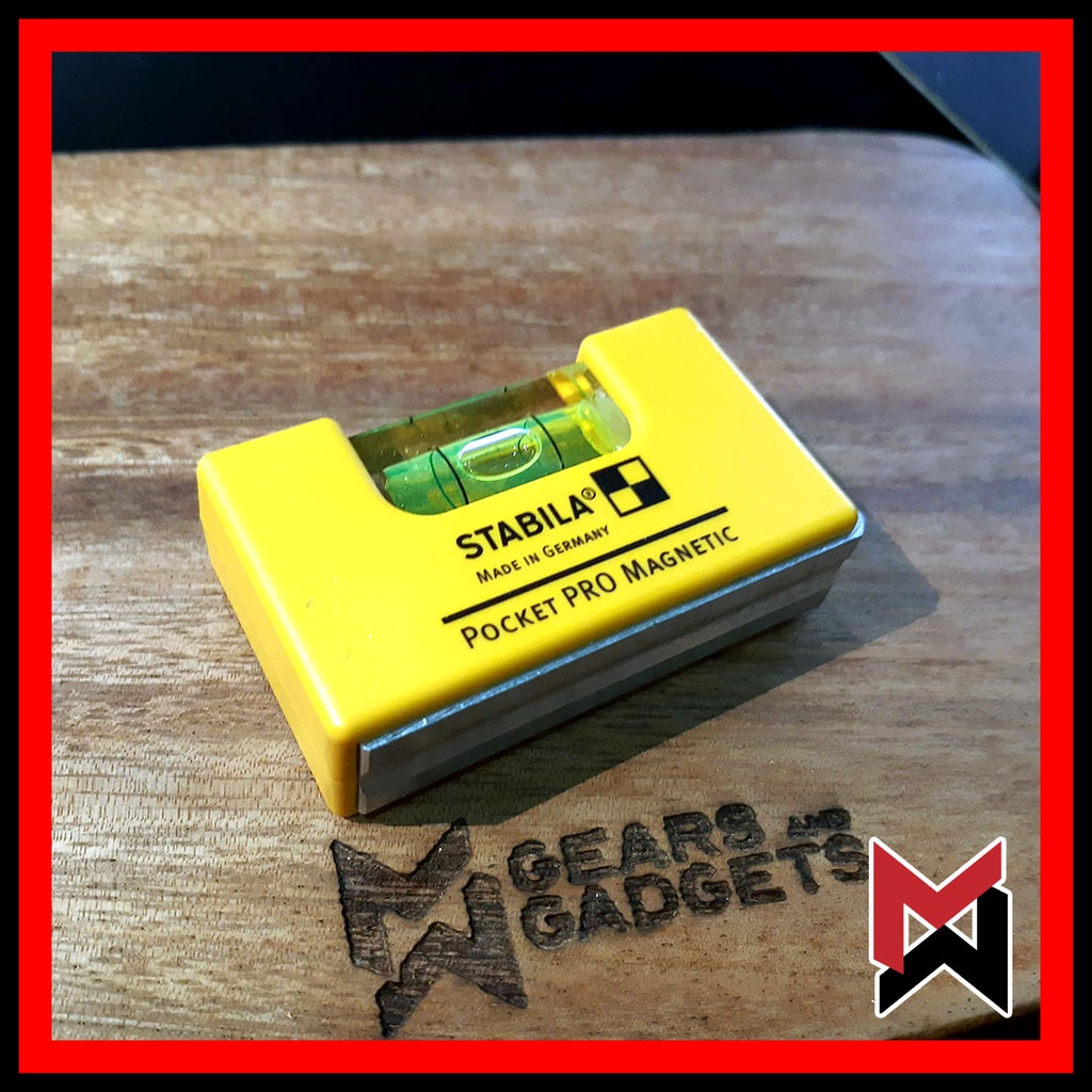 Stabila Pocket Level PRO Magnetic Spirit Level w/ Holster Case | Shopee ...