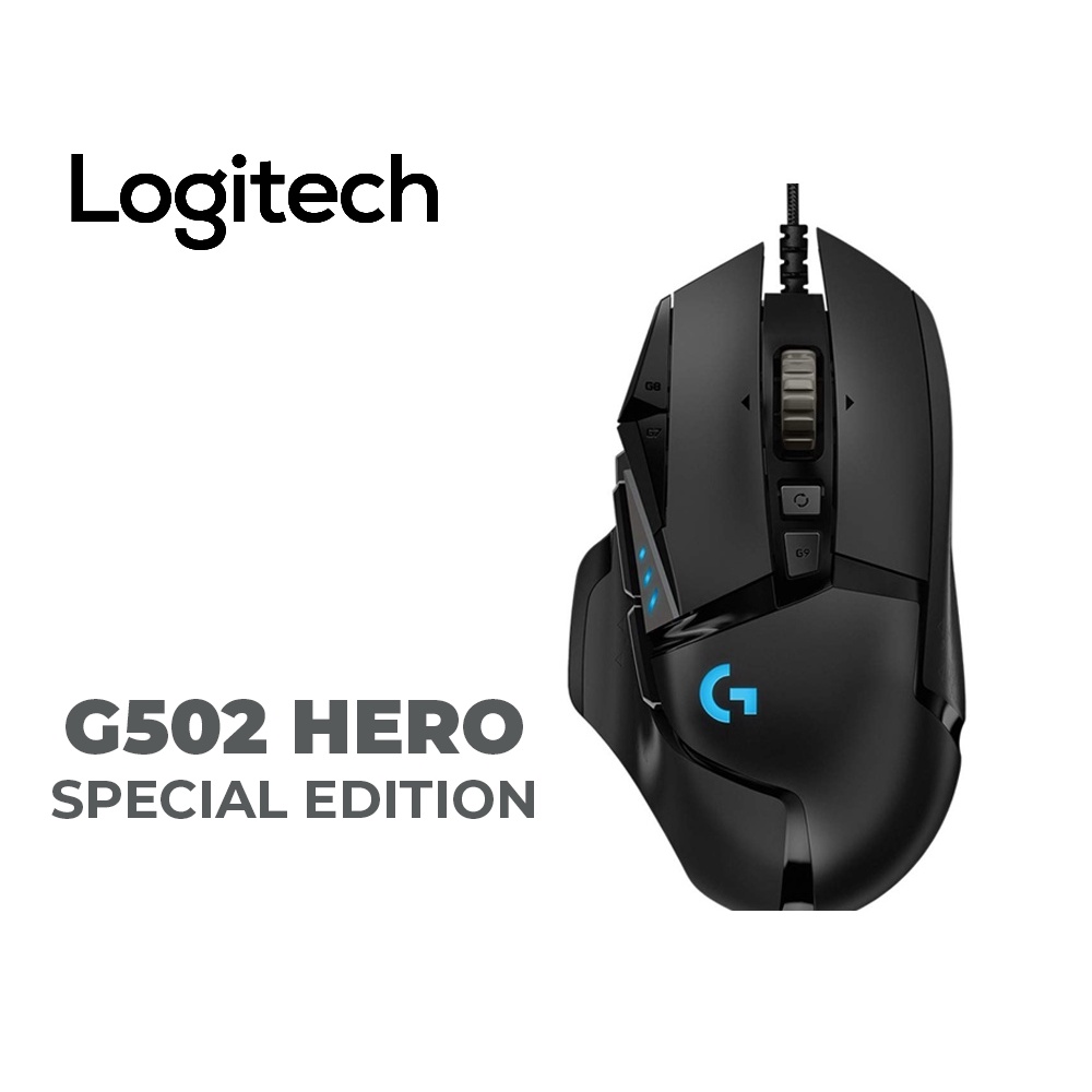 Logitech G502 Hero / G502 Hero SE Tunable High Performance RGB Gaming ...