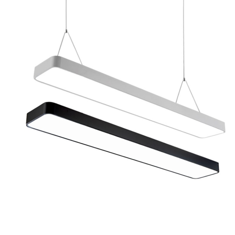 Modern Minimalist Long Ceiling Lamp Office Can Be Ceiling And Hanging ...