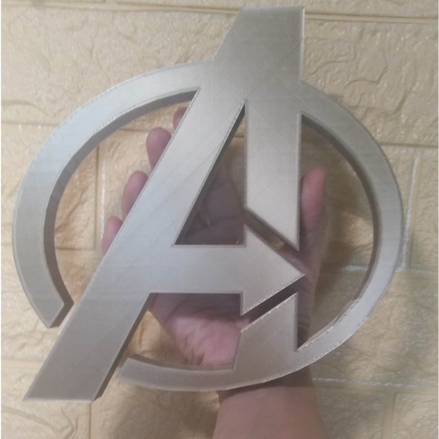 Avengers 8.5 Inch Logo Display (Avengers Emblem) | Shopee Philippines