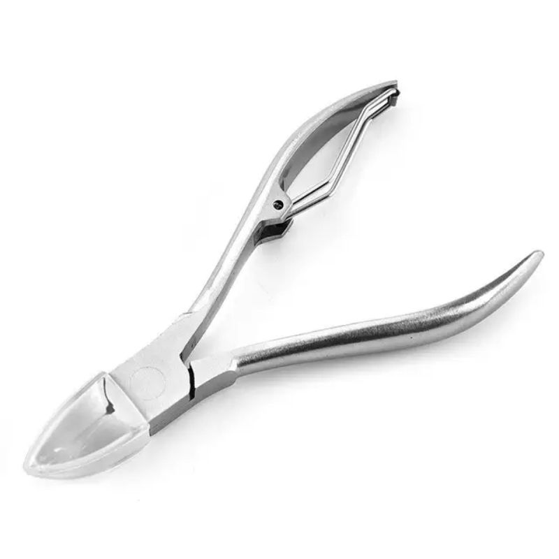 Big Jaw Long Handled toeNail clipper for thick Ingrown Pedicure Nipper ...