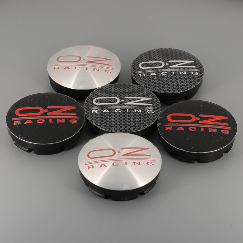 CarDIY 4PCS/lot 56MM OZ Racing Car Wheel Rim Center Hub Caps Hubcap ...