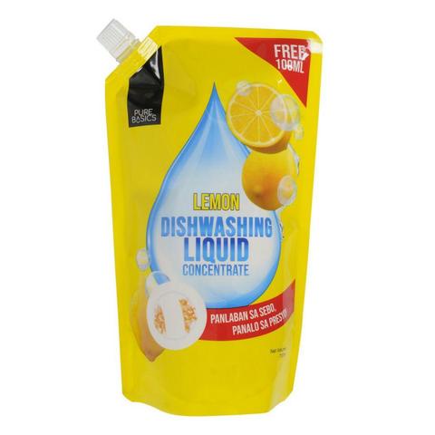 Pure Basics Dishwashing Liquid Lemon 800ml | Shopee Philippines