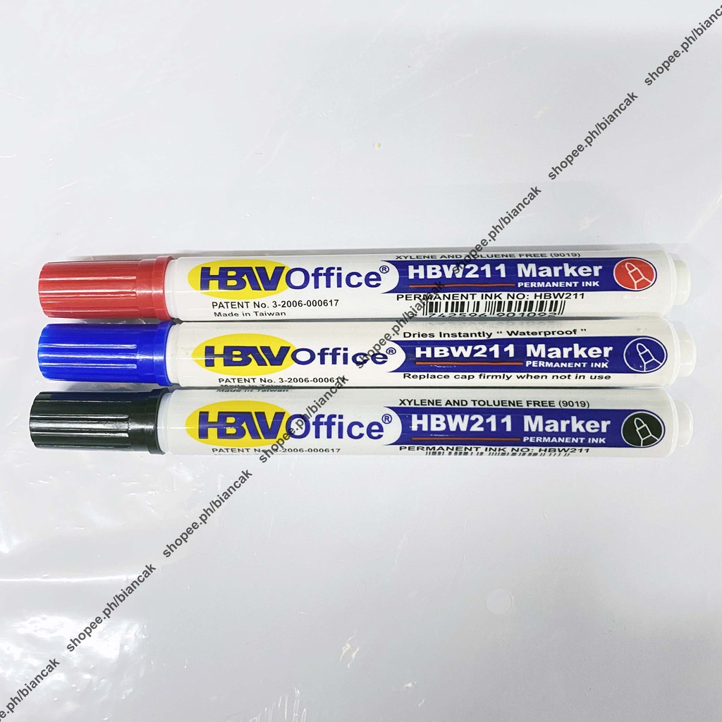 HBW Office 211 Permanent Marker PENTELPEN Pentel Pen (SCHOOL OFFICE ...