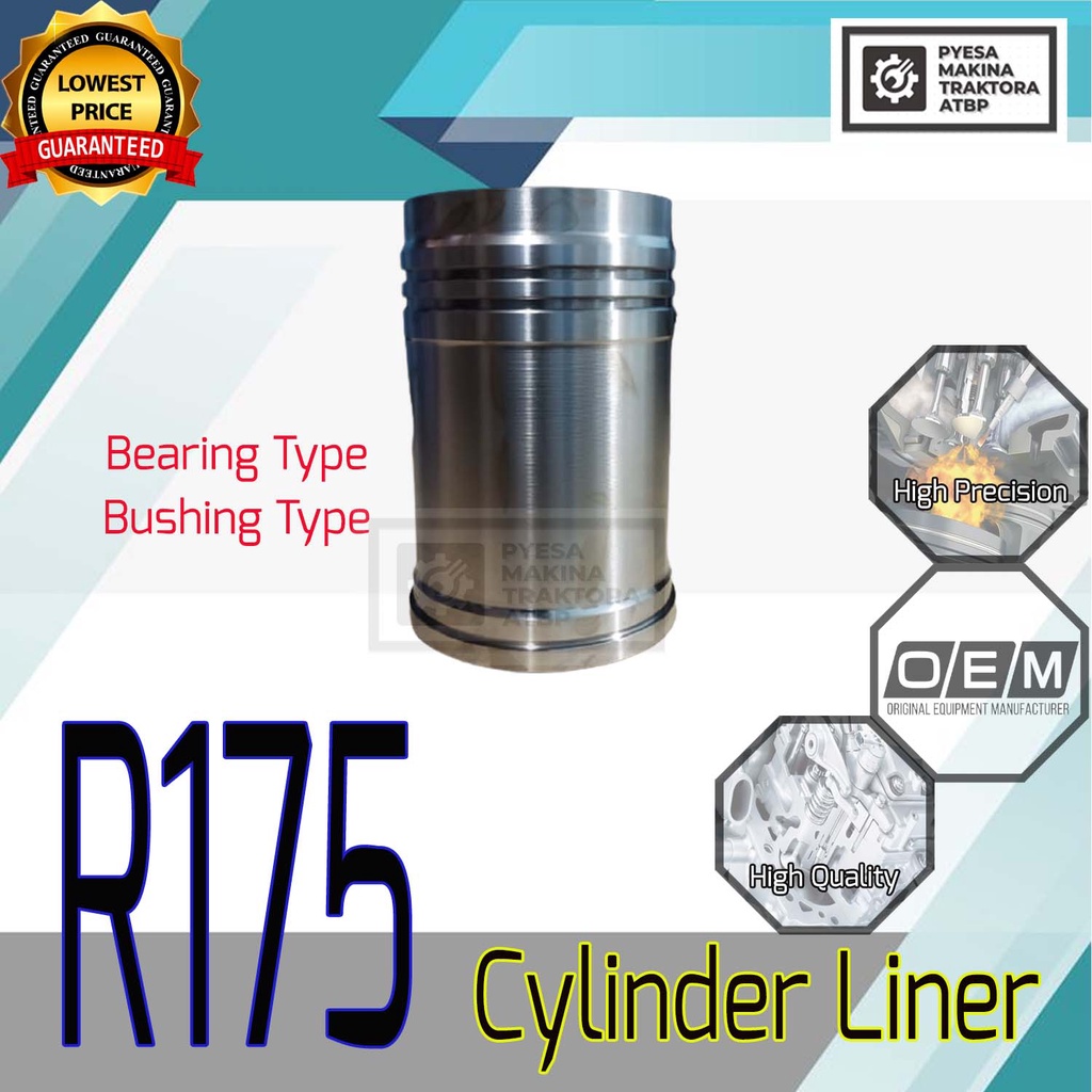 Cylinder Liner R175 Bearing Type Bushing Type Diesel Engine | Shopee ...