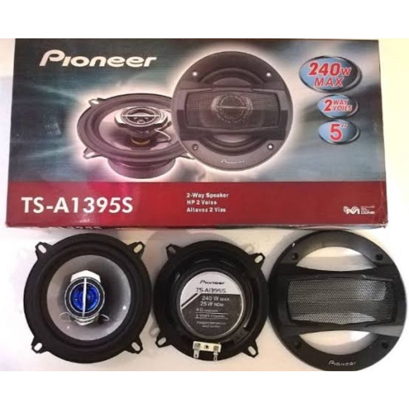 PIONEER TS-A1395S 5" CAR SPEAKER (SOLD AS PAIR) | Shopee Philippines