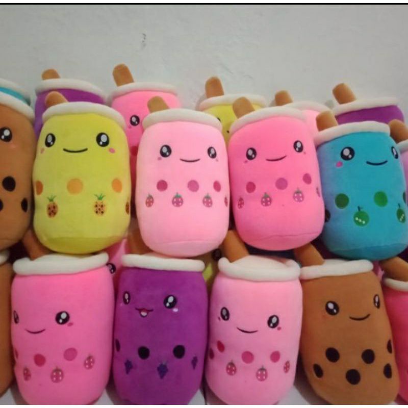 Milk TEA BOBA DOLL / BOBA DOLL / BOBA DOLL SIZE L SIZE 35cm | Shopee ...