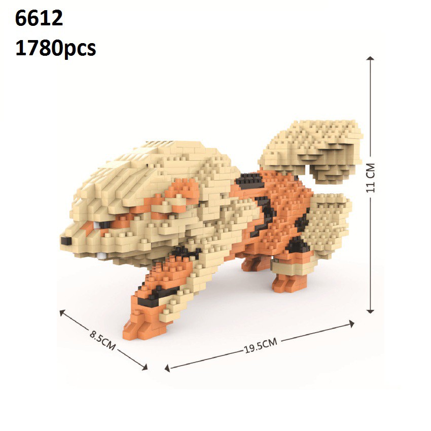 Big size Cartoon Mini Blocks Charizard DIY Building Bricks Blastoise ...