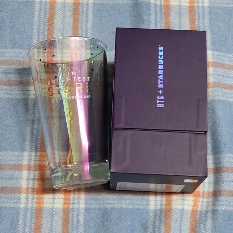 Bts x Starbucks korea Glass Cup (authentic) | Shopee Philippines