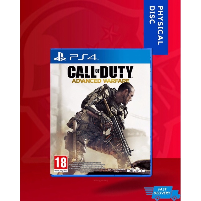 (USED) PS4 Call of Duty Advanced Warfare | COD Advance Warfare Rall ...