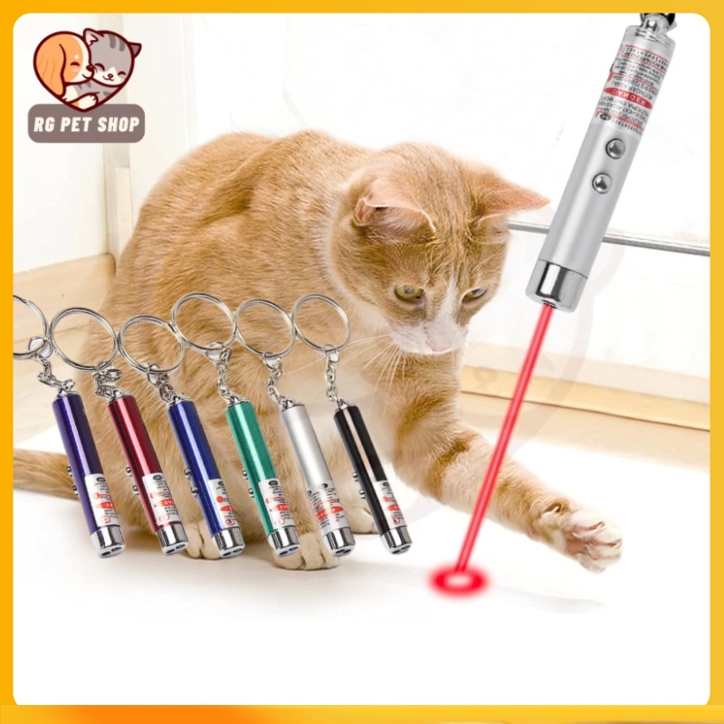 Laser funny cat stick New Cool 2 In1 Red Laser Pointer Pen With White ...