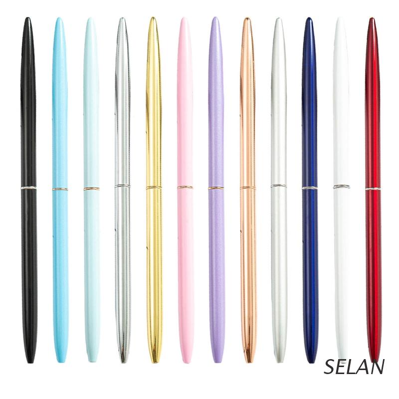 SEL Exquisite Signing Pen Slim Pen Body Comfortable Grip Metal ...